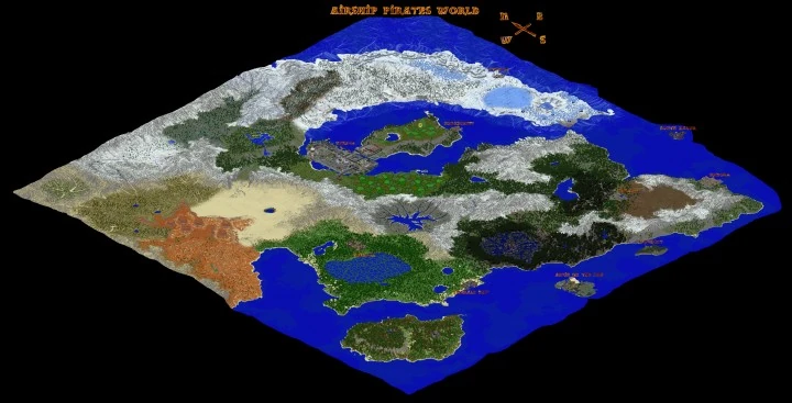 World Map | Airship Pirates Wikia | Fandom