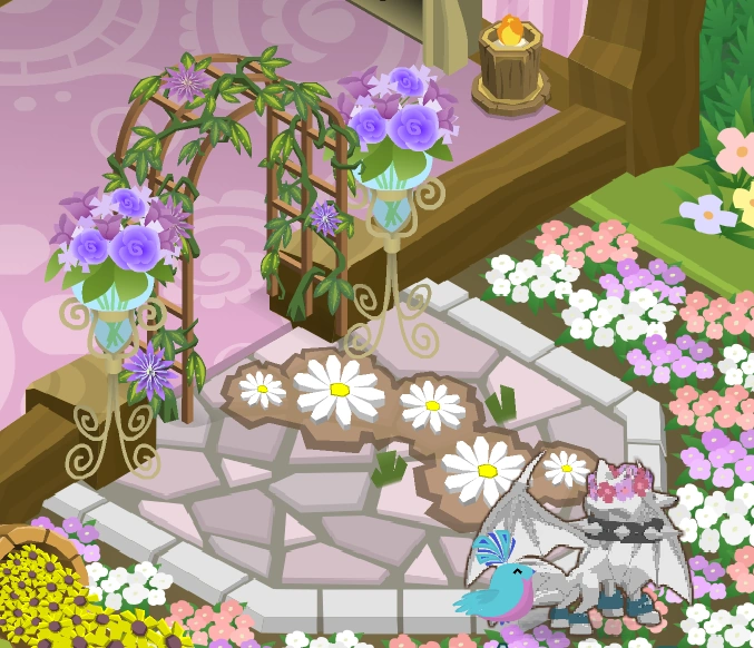 Galaxydusks's Spring Paradise Den | Animal Jam Dens Wiki | Fandom