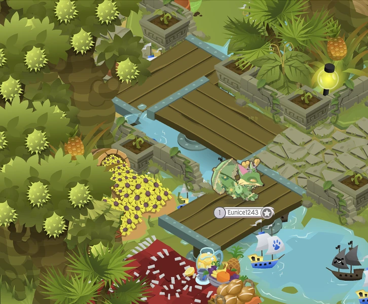 Eunice1243's Summer Hideout Den | Animal Jam Dens Wiki | Fandom