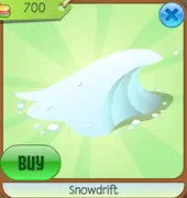 Snowdrift | Animal Jam Item Worth Wiki | Fandom