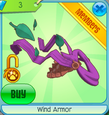 Wind Armor | Animal Jam Item Worth Wiki | Fandom