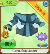 Camouflage Jacket | Animal Jam Item Worth Wiki | Fandom