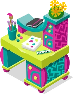 Stationary Desk | Animal Jam Item Worth Wiki | Fandom