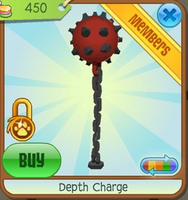 Depth Charge | Animal Jam Item Worth Wiki | Fandom