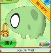 Zombie Mask | Animal Jam Item Worth Wiki | Fandom