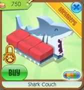 Shark Couch | Animal Jam Item Worth Wiki | Fandom