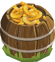 Barrel of Golden Horseshoes | Animal Jam Item Worth Wiki | Fandom