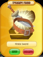 Pirate Sword | Animal Jam Item Worth Wiki | Fandom