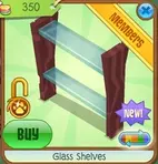 Glass Shelves | Animal Jam Item Worth Wiki | Fandom