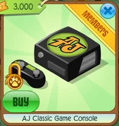 AJ Classic Game Console | Animal Jam Item Worth Wiki | Fandom