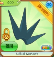 Spiked Mohawk | Animal Jam Item Worth Wiki | Fandom