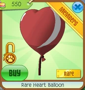 Heart Balloon | Animal Jam Item Worth Wiki | Fandom