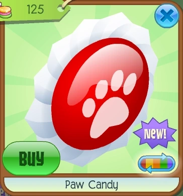 Paw Candy | Animal Jam Item Worth Wiki | Fandom