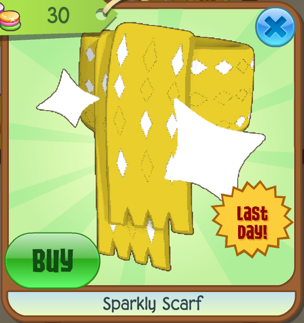 Sparkly Scarf | Animal Jam Item Worth Wiki | Fandom