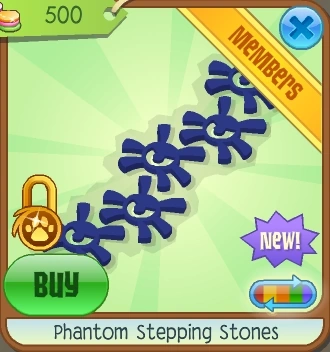 Phantom Stepping Stones | Animal Jam Item Worth Wiki | Fandom
