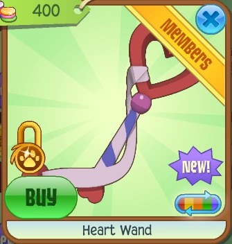 Heart Wand | Animal Jam Item Worth Wiki | Fandom