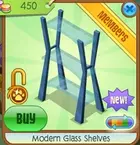 Glass Shelves | Animal Jam Item Worth Wiki | Fandom