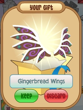 Gingerbread Wings | Animal Jam Item Worth Wiki | Fandom