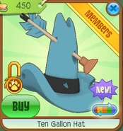 Ten Gallon Hat | Animal Jam Item Worth Wiki | Fandom