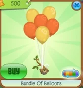 Bundle of Balloons | Animal Jam Item Worth Wiki | Fandom