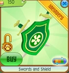 Swords and Shield | Animal Jam Item Worth Wiki | Fandom