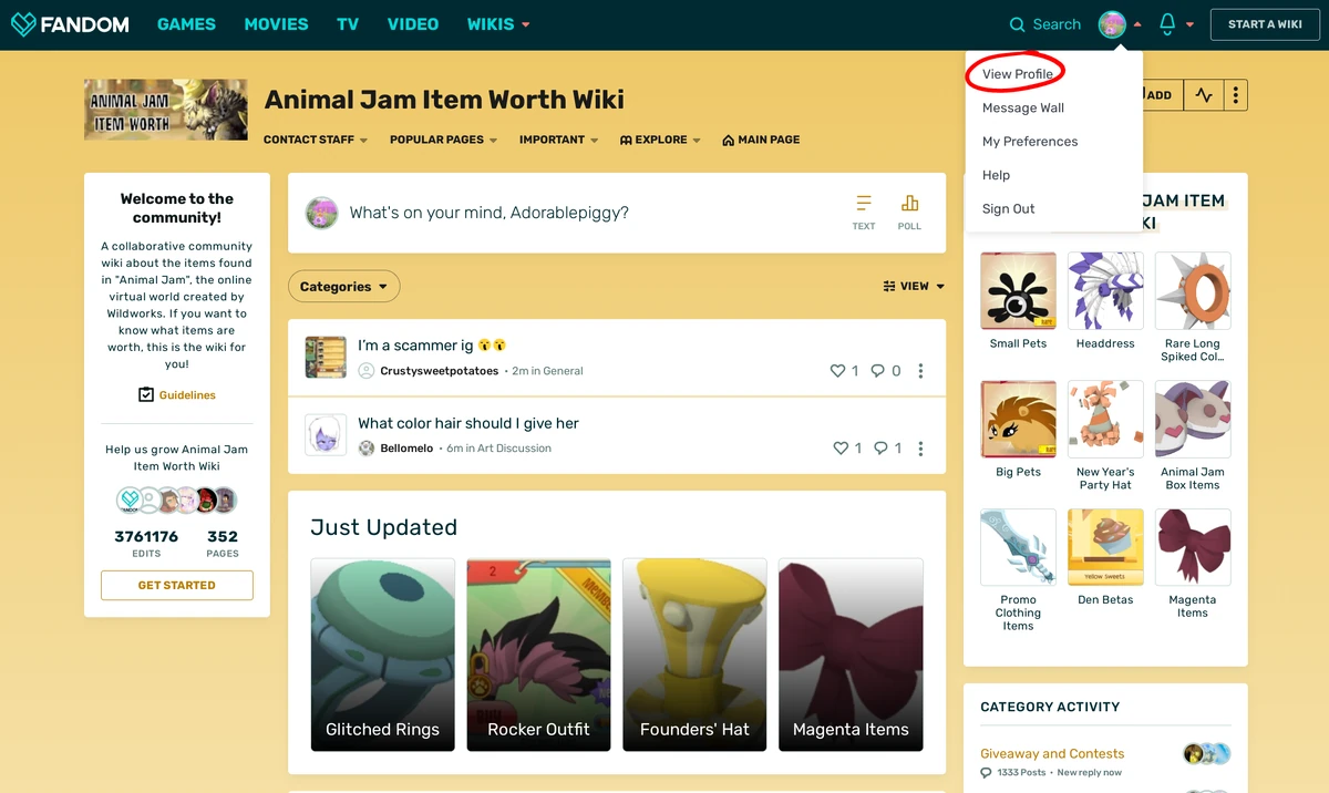 User blog:Adorablepiggy/How to add a picture background to your profile ...