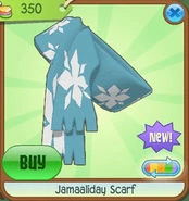Jamaaliday Scarf | Animal Jam Item Worth Wiki | Fandom