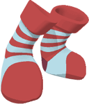 Candy Cane Socks | Animal Jam Item Worth Wiki | Fandom