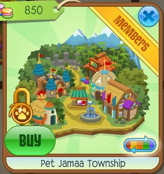 Pet Jamaa Township | Animal Jam Item Worth Wiki | Fandom