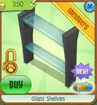 Glass Shelves | Animal Jam Item Worth Wiki | Fandom
