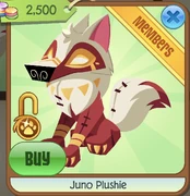 Juno Plushie | Animal Jam Item Worth Wiki | Fandom