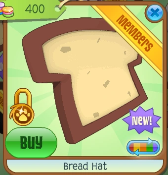 Bread Hat | Animal Jam Item Worth Wiki | Fandom