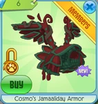 Jamaaliday Alpha Armor | Animal Jam Item Worth Wiki | Fandom