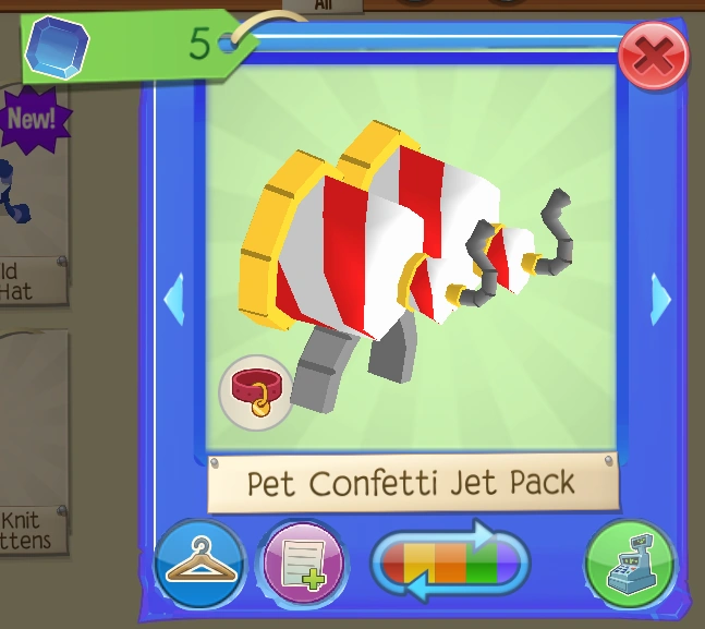 Pet Confetti Jet Pack | Animal Jam Wiki | Fandom