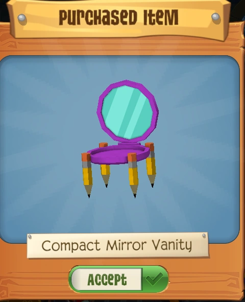 Compact Mirror Vanity | Animal Jam Wiki | Fandom