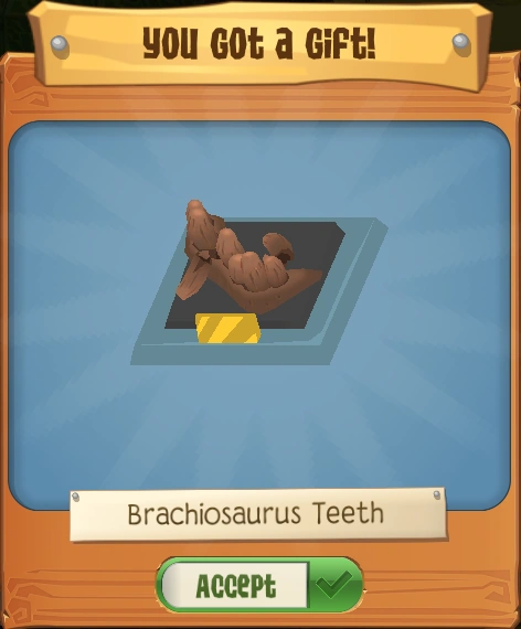 Brachiosaurus Teeth | Animal Jam Wiki | Fandom