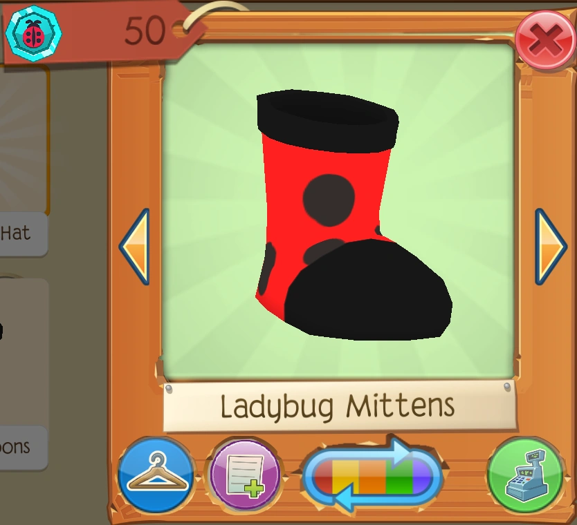 Ladybug Mittens | Animal Jam Wiki | Fandom