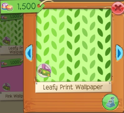 Leafy Print Wallpaper | Animal Jam Wiki | Fandom
