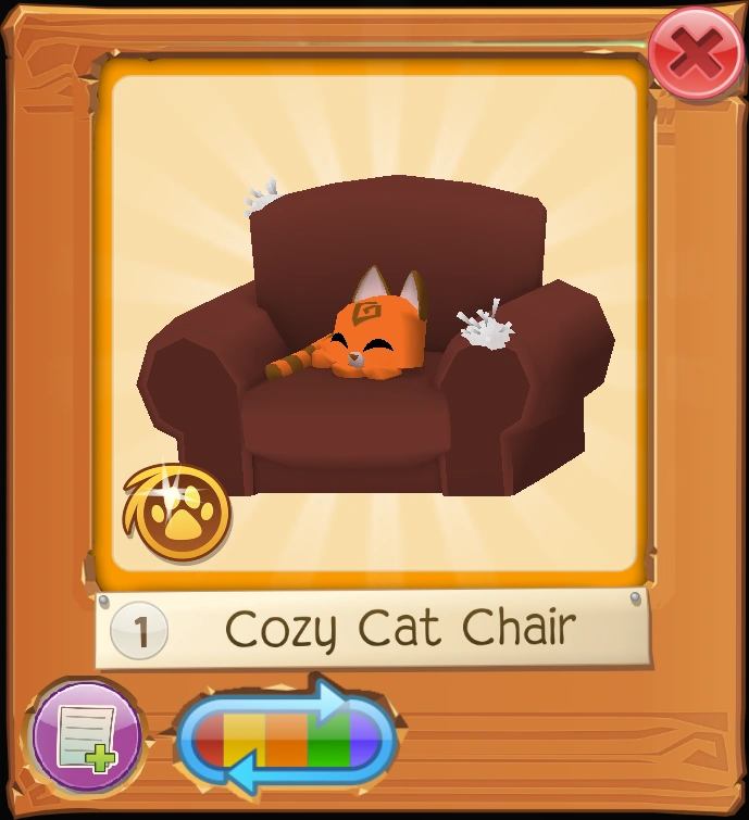 Cozy Cat Chair | Animal Jam Wiki | Fandom