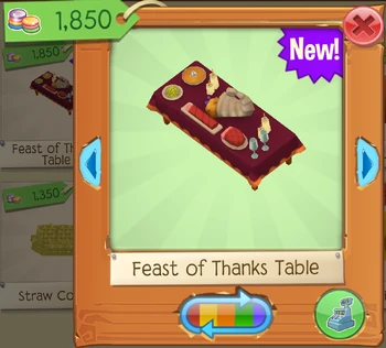 Feast of Thanks Table | Animal Jam Wiki | Fandom