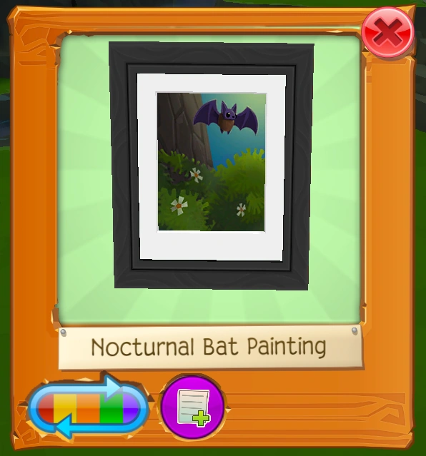 Nocturnal Bat Painting | Animal Jam Wiki | Fandom