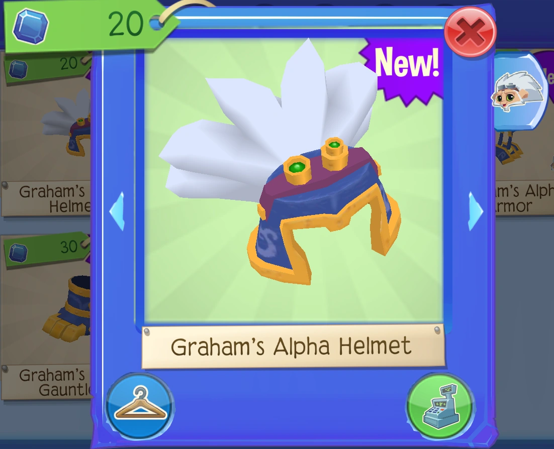 Graham's Alpha Helmet | Animal Jam Wiki | Fandom