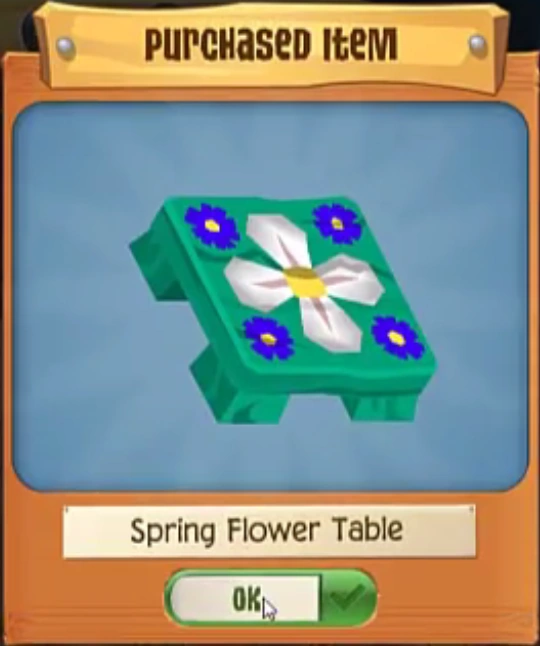 Spring Flower Table | Animal Jam Wiki | Fandom