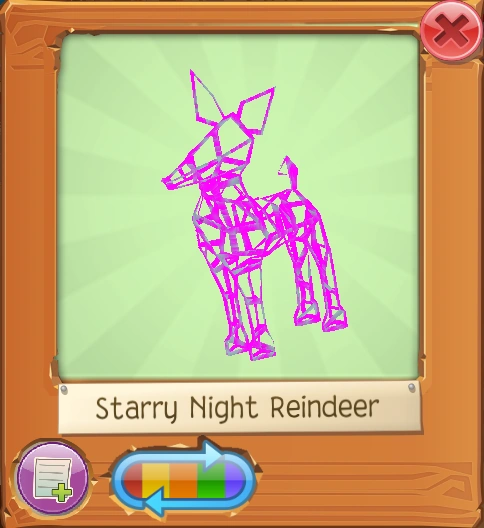 Starry Night Reindeer/Unreleased | Animal Jam Wiki | Fandom