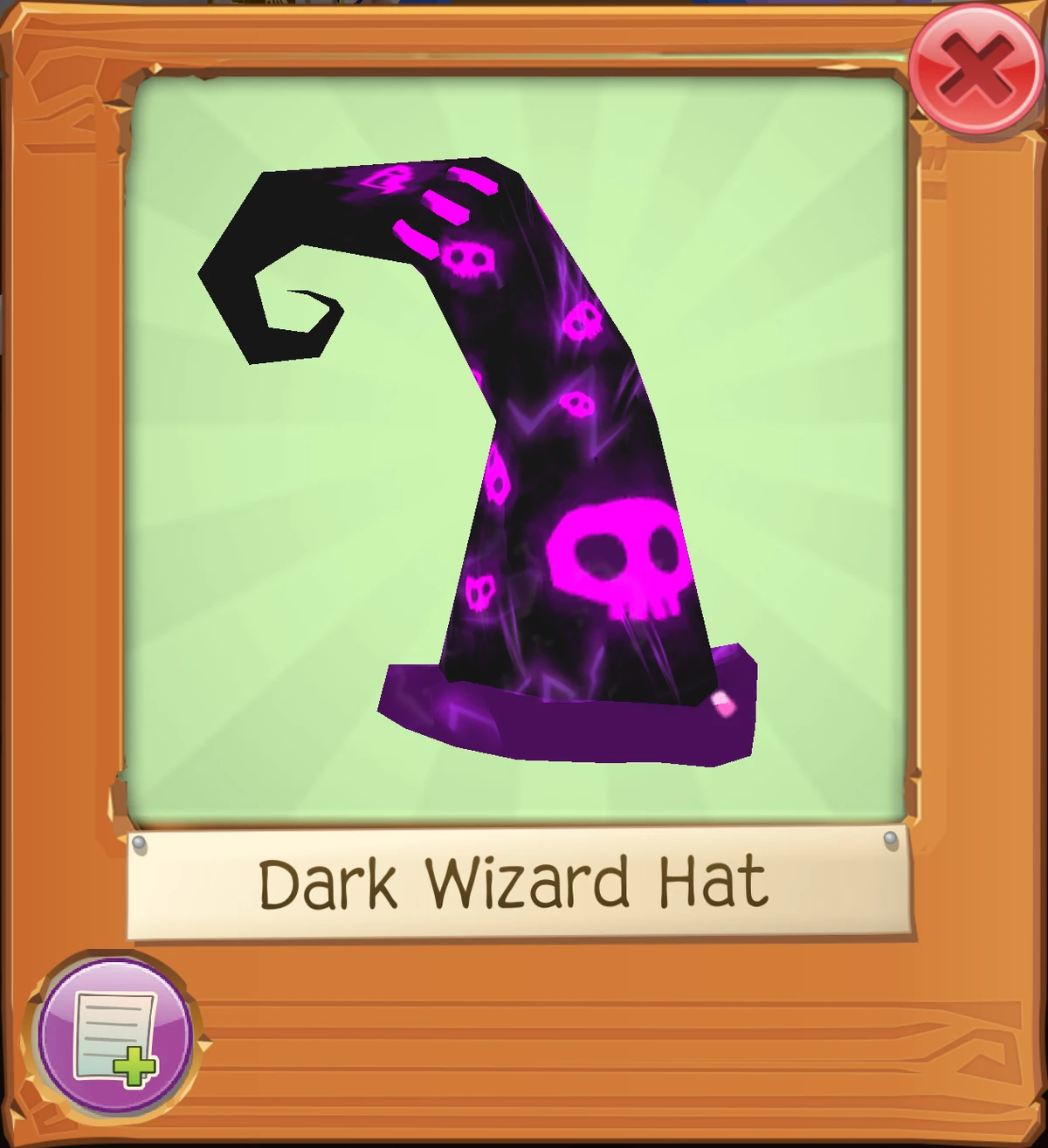 Dark Wizard Hat | Animal Jam Wiki | Fandom