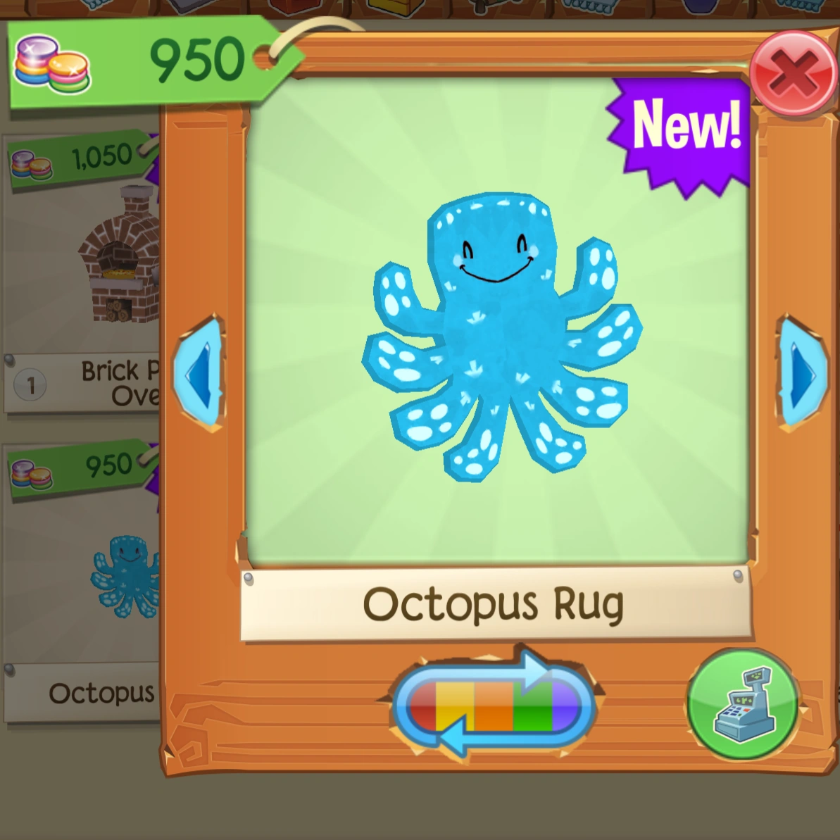 Octopus Rug | Animal Jam Wiki | Fandom