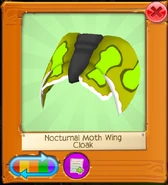 Nocturnal Moth Wing Cloak | Animal Jam Wiki | Fandom