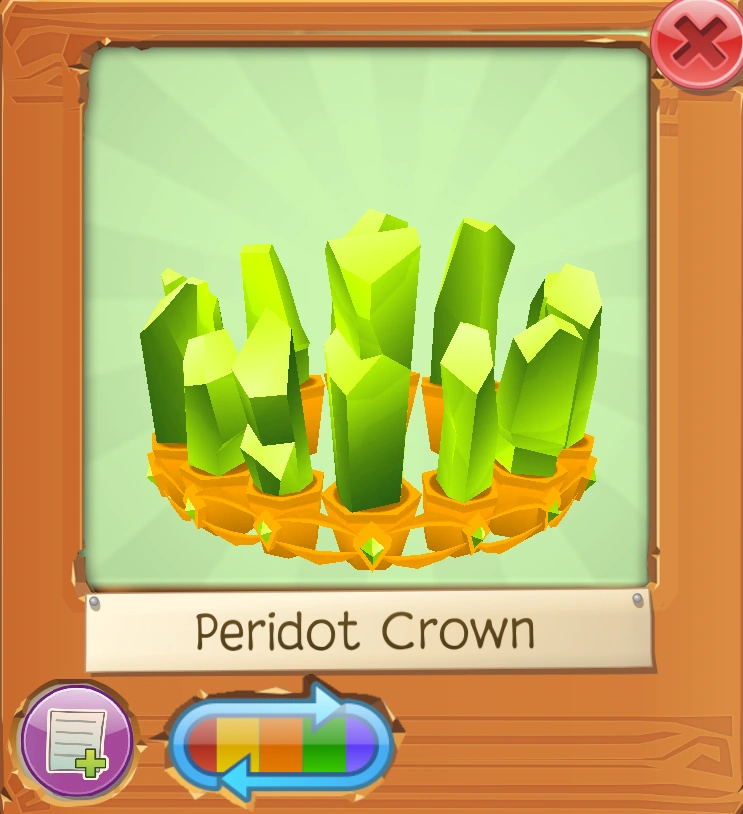 Peridot Crown | Animal Jam Wiki | Fandom
