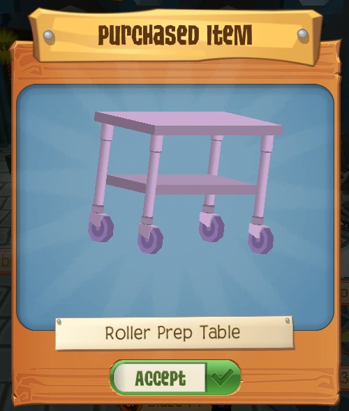 Roller Prep Table | Animal Jam Wiki | Fandom