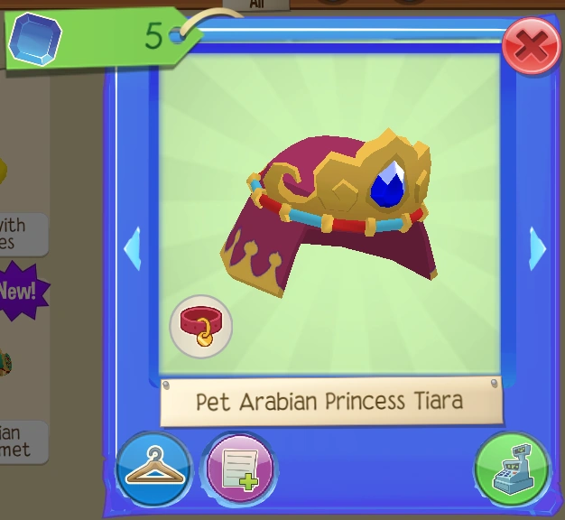 Pet Arabian Princess Tiara | Animal Jam Wiki | Fandom
